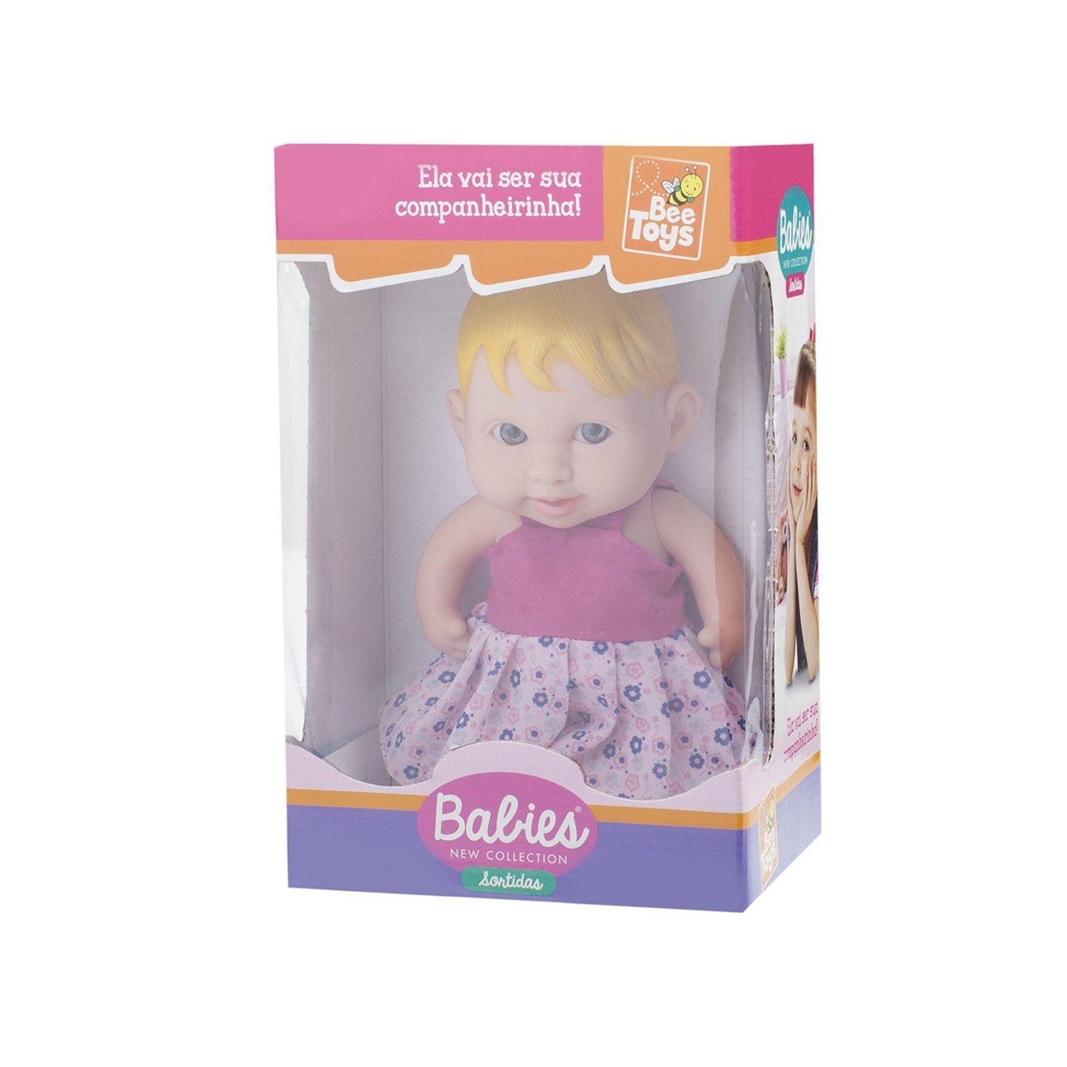 Boneca Babies New Collection - Boneca Babies New Collection - BEE TOYS